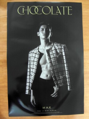 TVXQ! MAX CHANGMIN - Chocolate (Gold Ver.) [OFFICIAL] POSTER *NEW* K ...