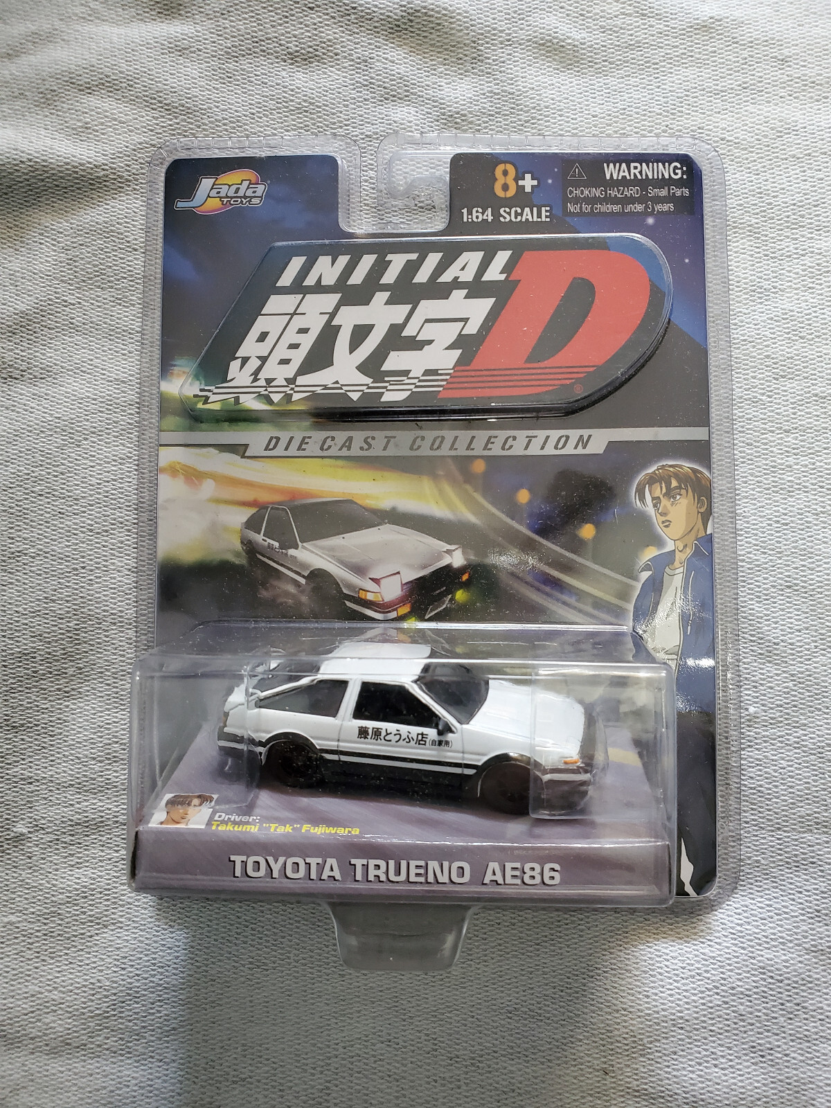 Jada Toys Initial D Collection Toyota Trueno AE86 1:64 Car Takumi | eBay