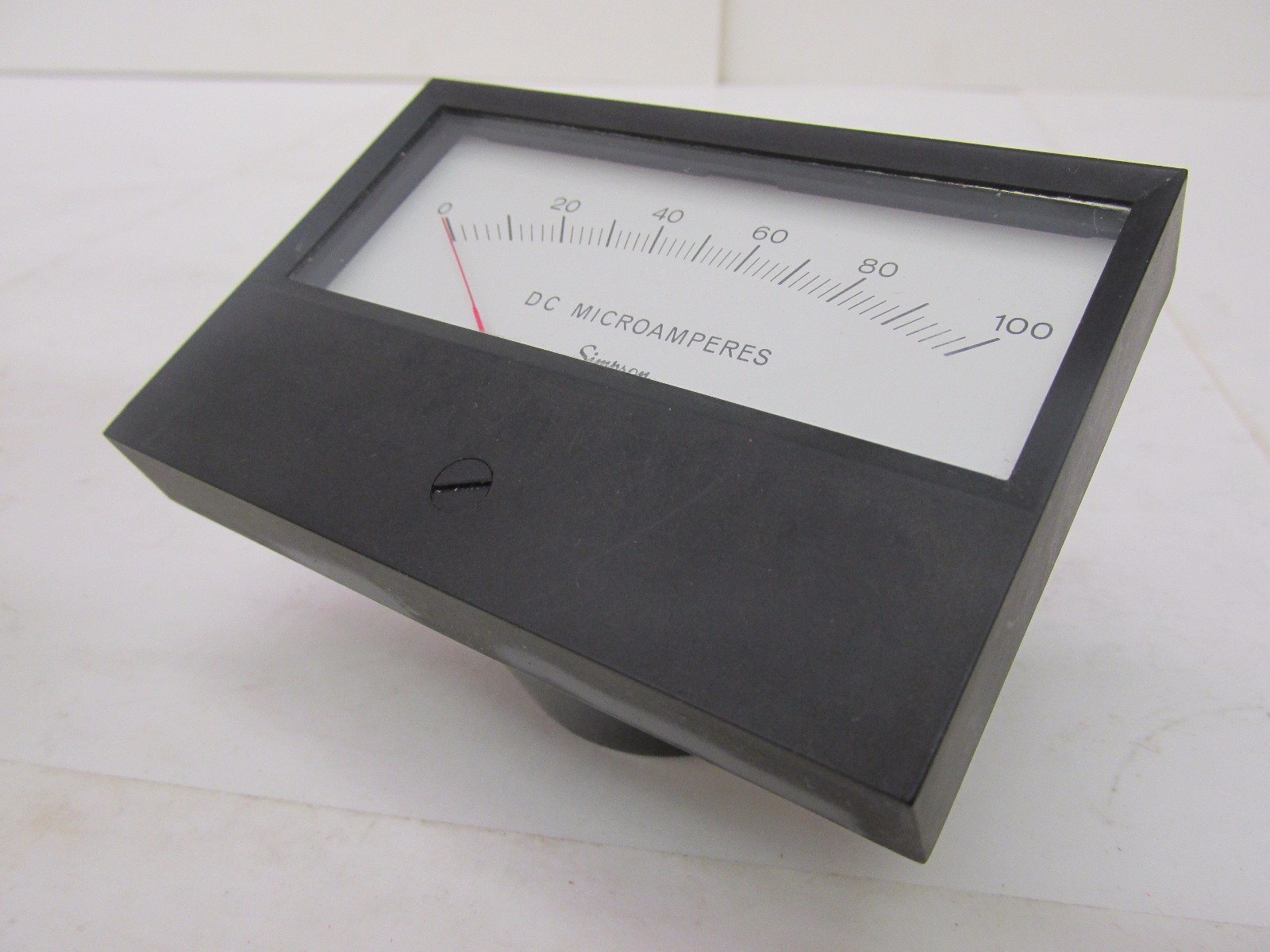 Simpson 0-100 D.C. Microamperes QC 095 24 42999EMU | eBay