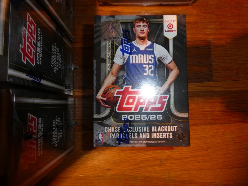 2025-26 Topps Basketball NBA Black Friday Target Cooper Flagg Blaster ...