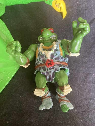 Teenage Mutant Ninja Turtles Cave Turtle Raph & Tubular Pterodactyl ...