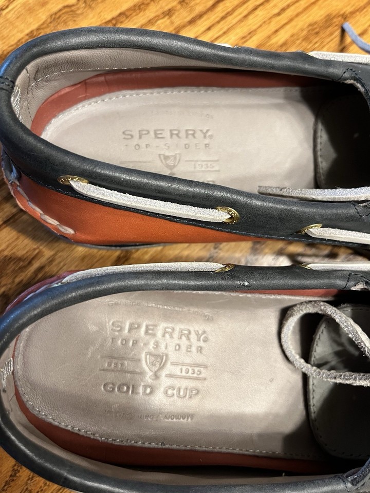 Men’s Sperry top-siders, Gold cup Sz 11M | eBay