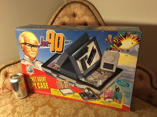 Joe 90 RARE Secret Agent Spy Case 1994 Vivid Imaginations Vintage Toy ...