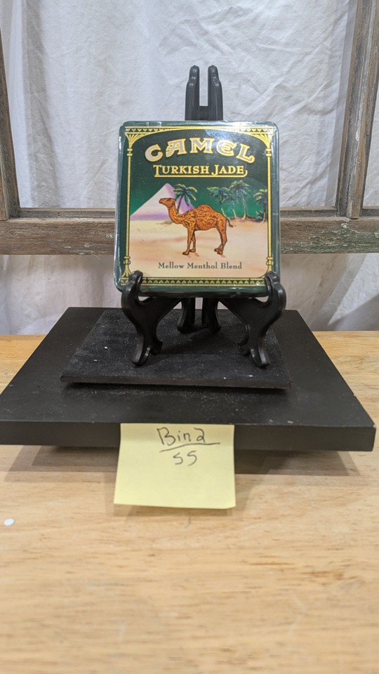 Camel Turkish Jade Cigarette 3.5” Tin Metal Advertising Box Camel ...