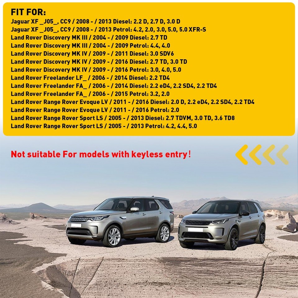 REAR DOOR LOCK RIGHT ACTUATOR MECHANISM LR091360 Fit LAND FREELANDER 2 ...