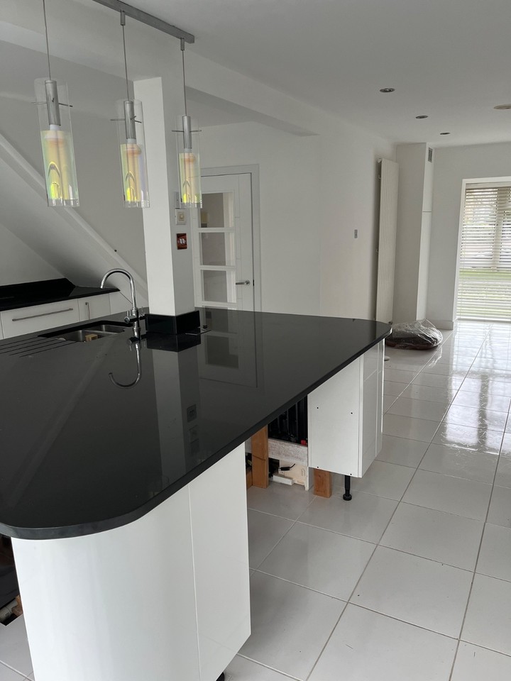 quartzite work tops & units & rangemaster gas electric cooker - buyer ...