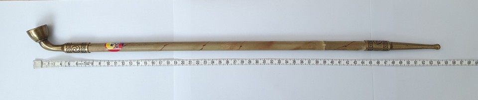 KOREAN TRADITIONAL SHORT SMOKING PIPE(Gombangdae) OF ORNAMENTAL ...