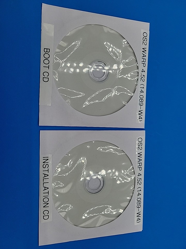 IBM OS/2 Warp, PowerPC Edition - Installation Media OS2 CDROM | eBay