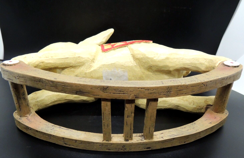 Rocking Rabbit Bunny with Quilt Folk Art Decor Easter Spring Folk Art ...