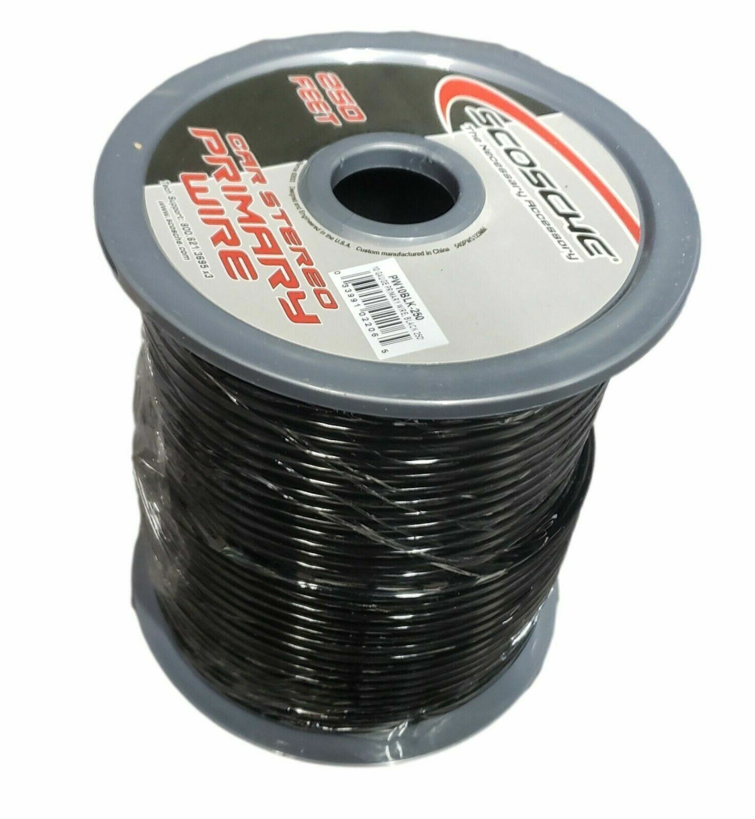 12 Gauge Black Primary Wire Stranded Power Remote Wire AWG Stranded 250 ...