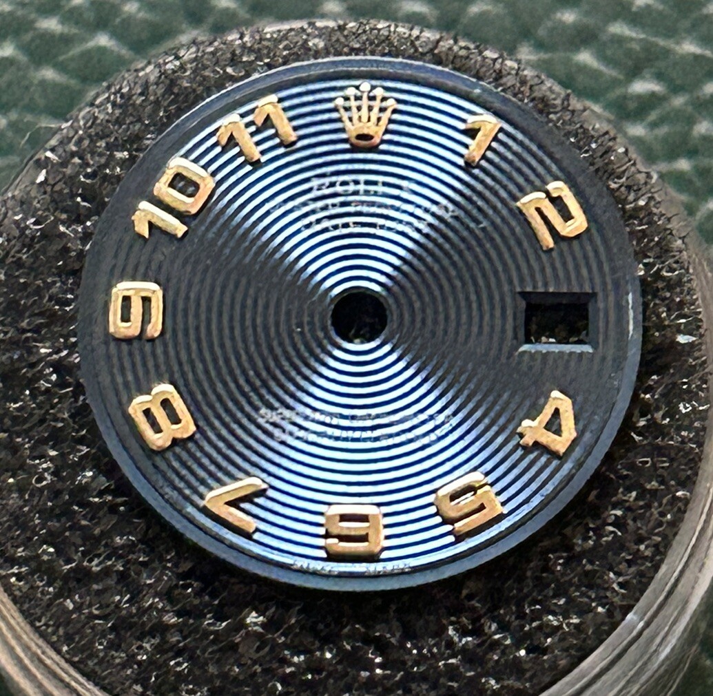 ROLEX BLUE CONCENTRIC ARABIC DIAL FOR LADIES DATEJUST… - Gem