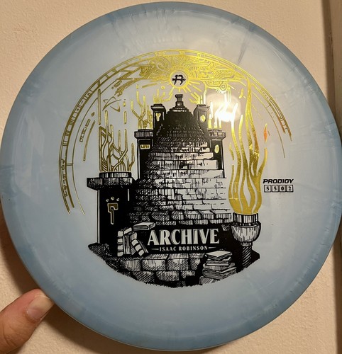 Prodigy Discs Isaac Robinson 500 Archive 178g Blue Midrange Golf Disc ...