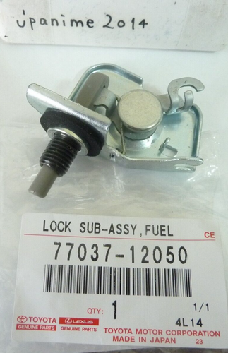 Genuine Toyota 7703712050 Lock Sub-Assy Fuel Filler Opening Lid 77037 ...