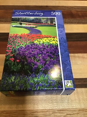 500 Pc., Jigsaw Puzzle. Keukenhof Gardens, Lisse, Holland. By ...