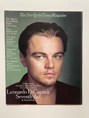 Leo Leonardo Di Caprio DiCaprio The New York Times Magazine November 24 ...