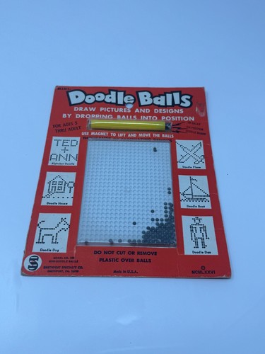 DOODLE BALLS VINTAGE MINI DOODLE BALLS CREATIVE TOY 1977 | eBay