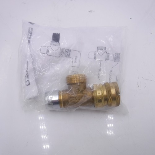 Ecolab Kay 92221043 3/4" Sidekick Wasting Tee for Service Sinks for ...