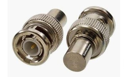 BNC 50 Ohm Terminator BNC Male Plug Coaxial Cable Adapter Connector ...