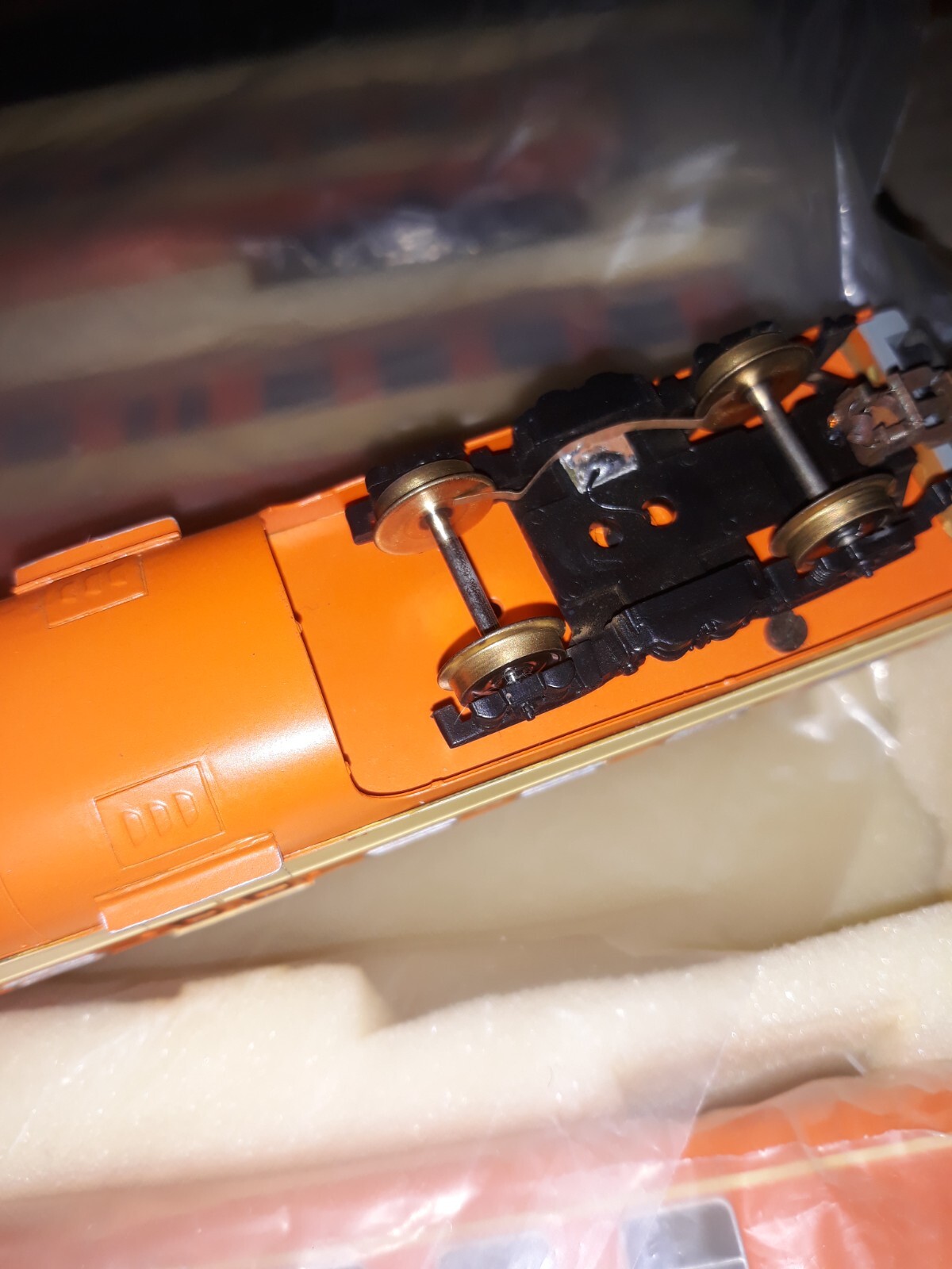 Convoglio Elettrotreno FS ALe 940 livrea Fanta, ottone, " TreniDea ...