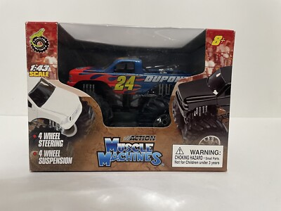 Muscle Machines USA Monster Truck Jeff Gordon 24 Dupont NASCAR off Road ...