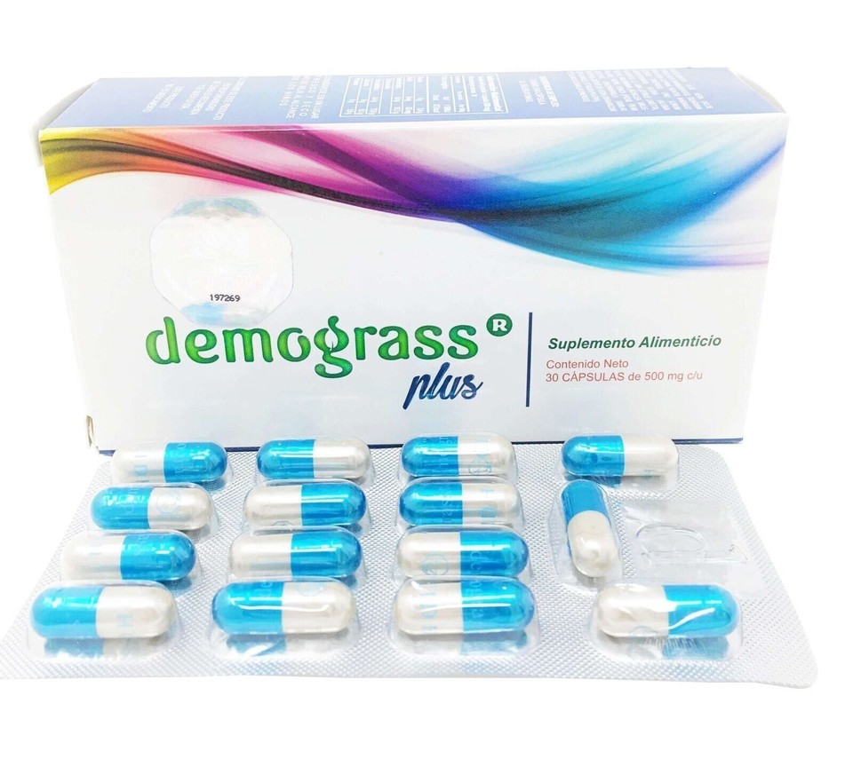 2 Demograss PLUS 60 DAY Supply GUARANTEED Original Demograss 2 MESES 60 ...