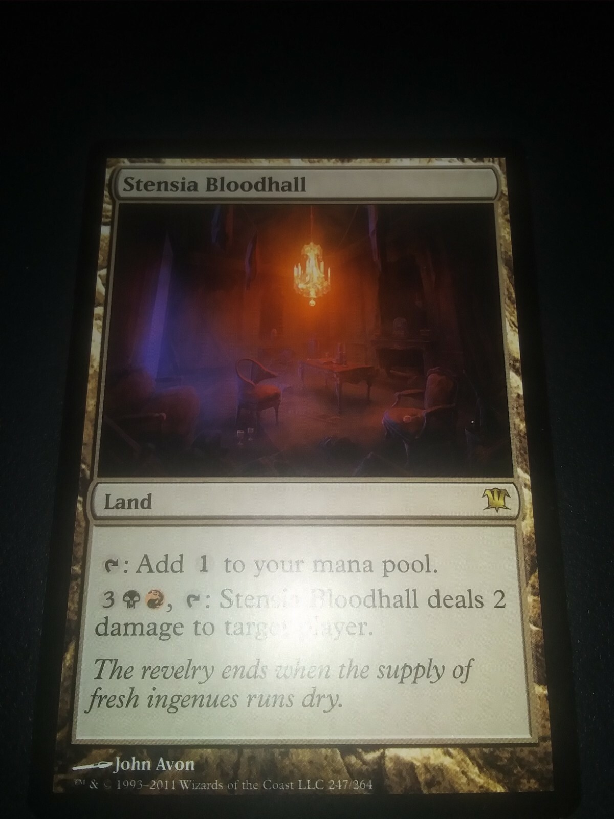x1 Stensia Bloodhall MTG magic the gathering Ins LP/NP rare | eBay