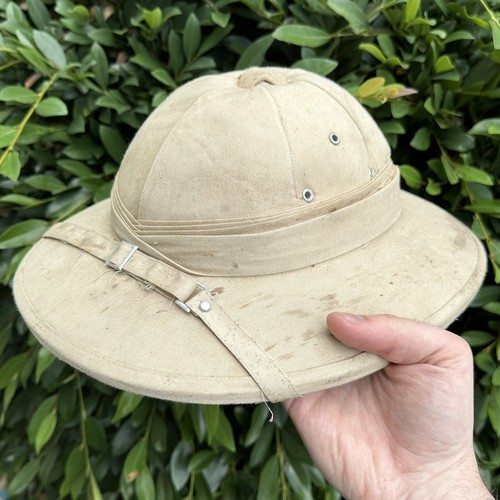 ORIGINAL Vietnam War Vietnamese Viet Cong Viet Minh Pith Helmet | eBay