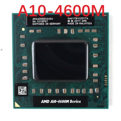 AMD A10-4600M CPU A10-Series Quad-Core 4threads 2.3GHz 4M Socket FS1 ...