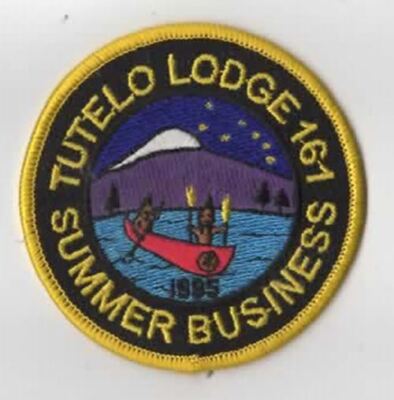1995 Summer Business Tutelo Lodge 161 OA Blue Ridge Mountains Council ...