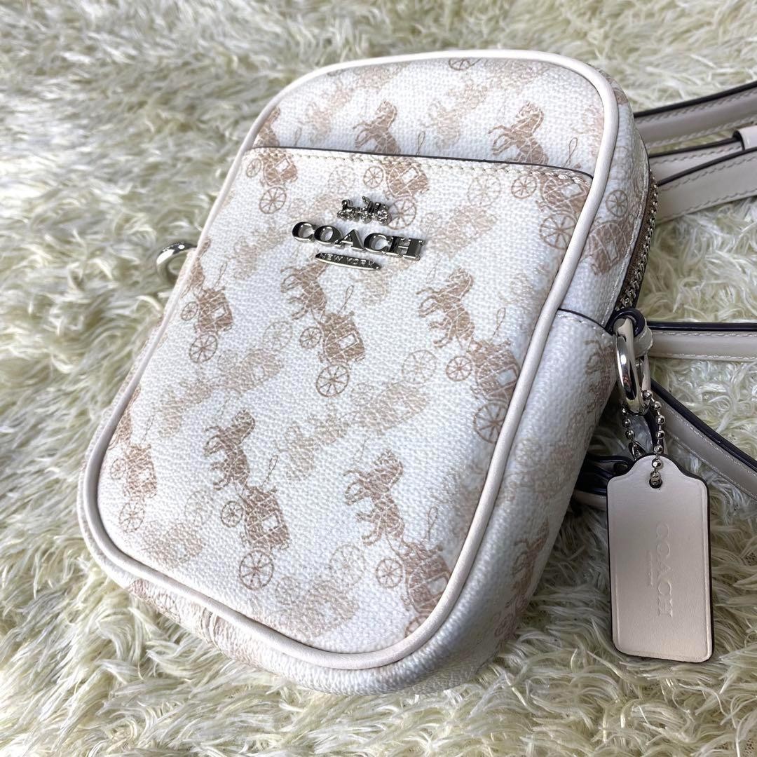 COACH Sacoche Horse and Carriage Shoulder Bag - Gem