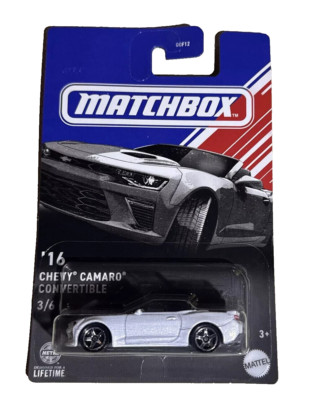 2024 MATCHBOX CONVERTIBLE SERIES ‘16 CHEVY CAMARO CONVERTIBLE | eBay