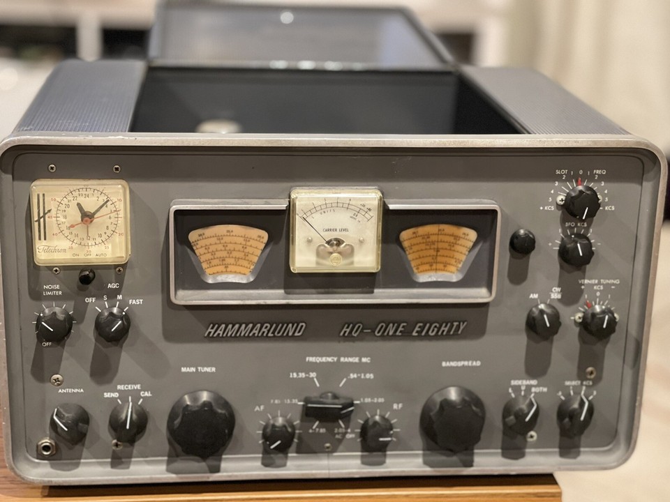 HAMMARLUND HQ-180C HAM Shortwave AM Receiver Radio | eBay