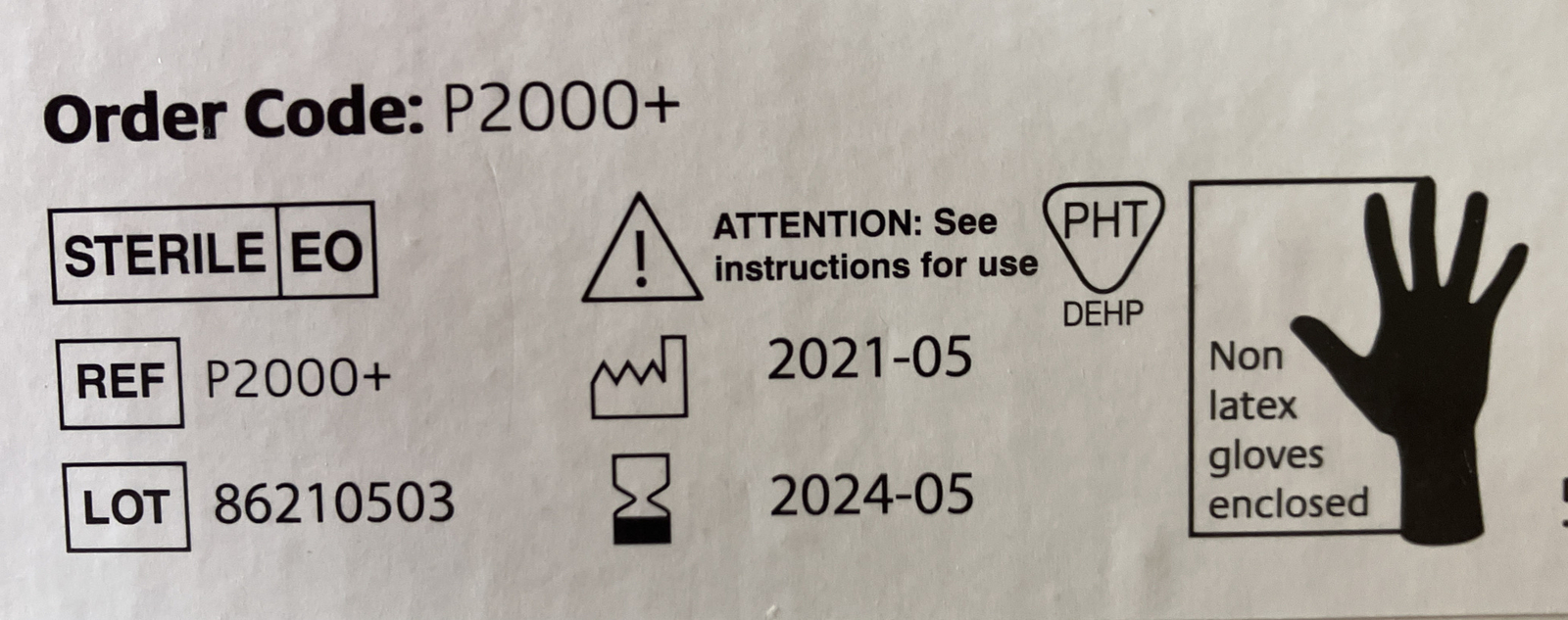 Prosys 2000ml Urine Drainage / Night Bags PH200” CE0086 Unused Unopened ...