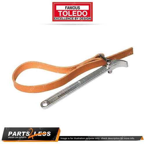 Toledo Small Leather Strap Type Oil Filter Remover - Strap Width 19mm ...
