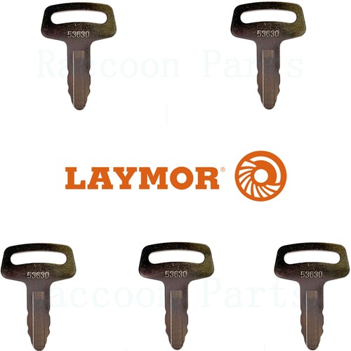 5 Lay-Mor Sweepmaster Ignition Keys 468090 Wacker Neuson Light Tower ...