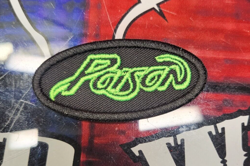 EMBROIDERED POISON ROCK BAND OVAL PATCH (Please Read Ad) | eBay