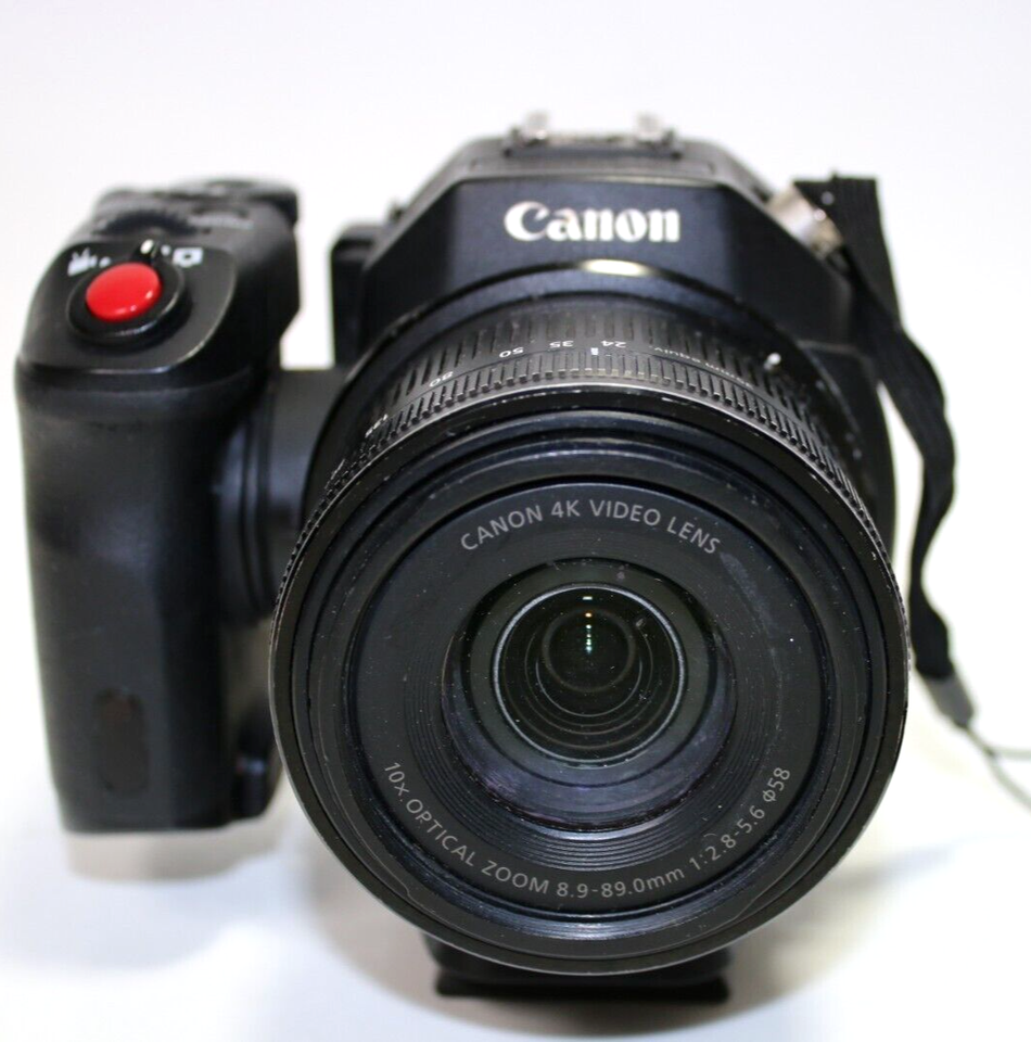 Canon XC15 4K Camcorder w/Canon MA-400 Mic Adapter - READ ...