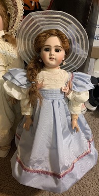 Nice Antique 18" French Bisque SFBJ Depose Doll Marked 8 w/Walker Body ...