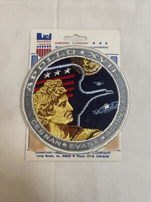 APOLLO XVII NASA EBROIDERED 4" PATCH - NEW | eBay
