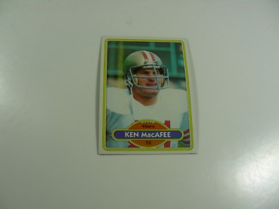 Ken MacAfee 1980 Topps card #71 | eBay