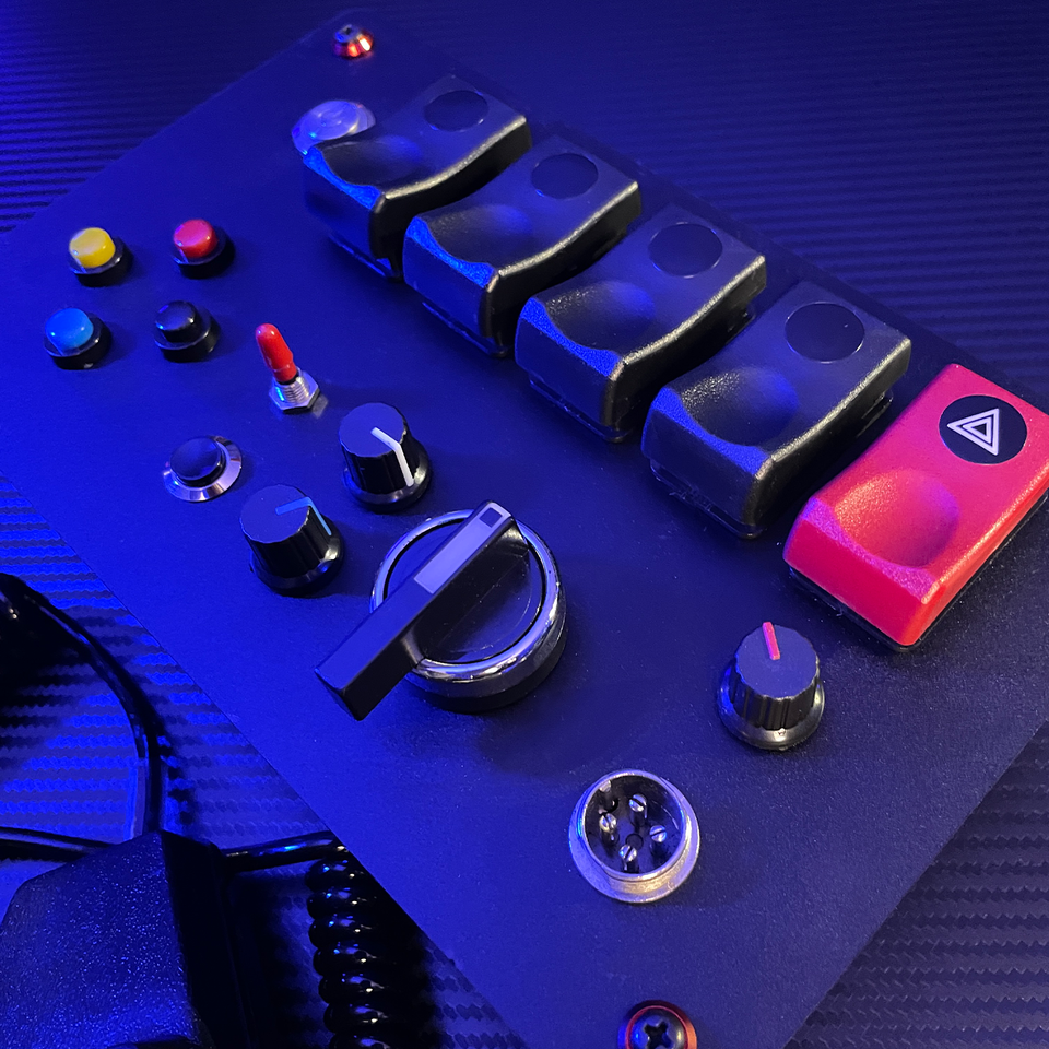 ETS ATS Truck Simulator 25 Functions 17 Buttons Button Box PC Only ...