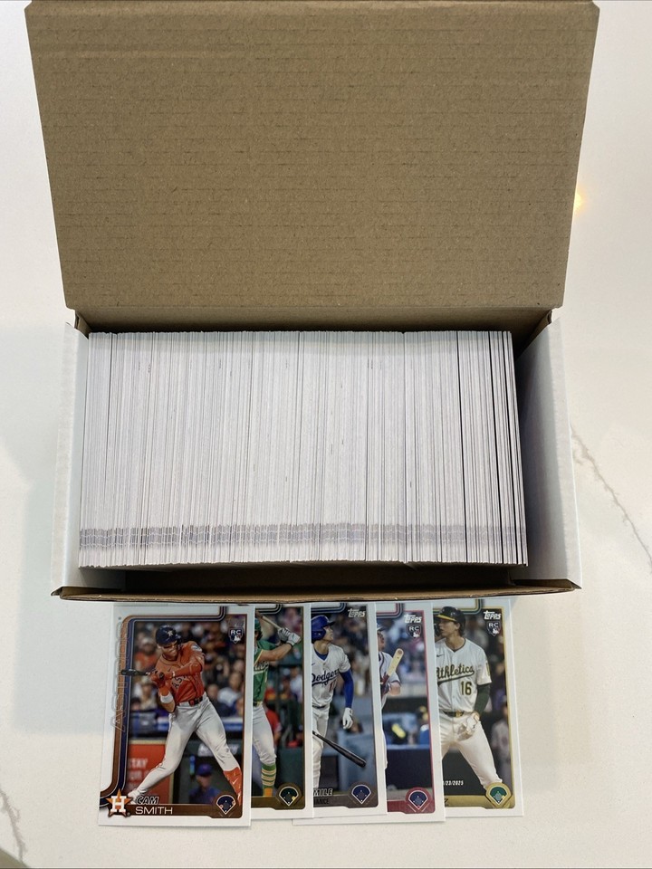 2025 Topps Update Complete 350 Card Set (US1-US350) Kurtz/Shaw/Baldwin ...