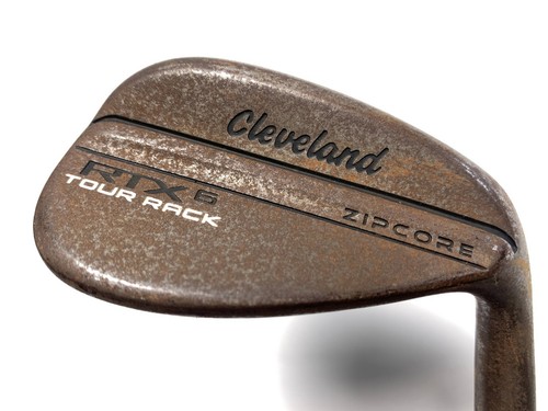Cleveland RTX Full Face 2 Tour Rack Raw Sand Wedge SW 56* 12 DG Spinner ...