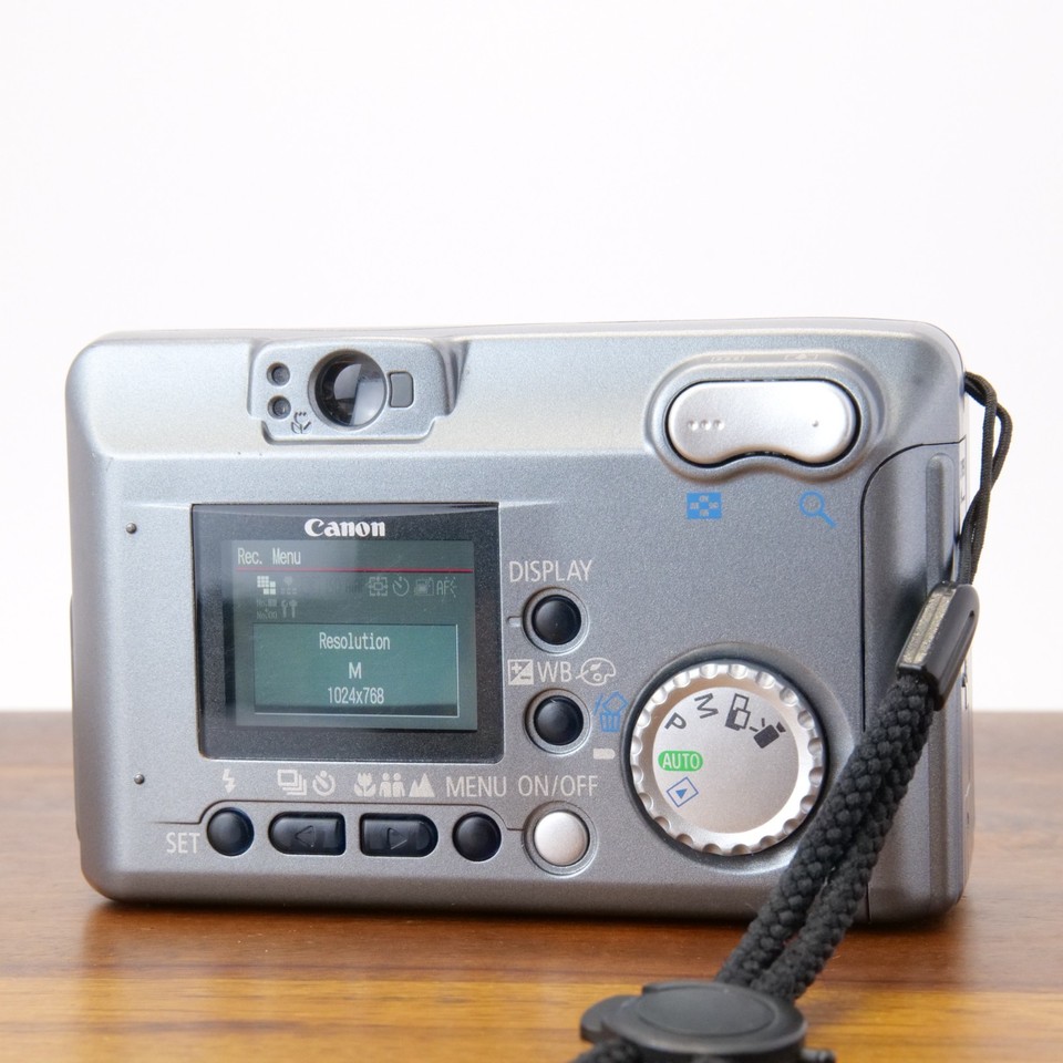 Canon PowerShot A40 2MP Digital Camera 3x Zoom Tested Great Condition ...