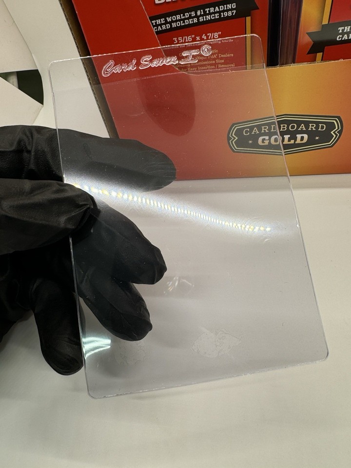 50 Ct Card Saver I CS 1 Cardboard Gold PSA Graded Semi Rigid Holders ...