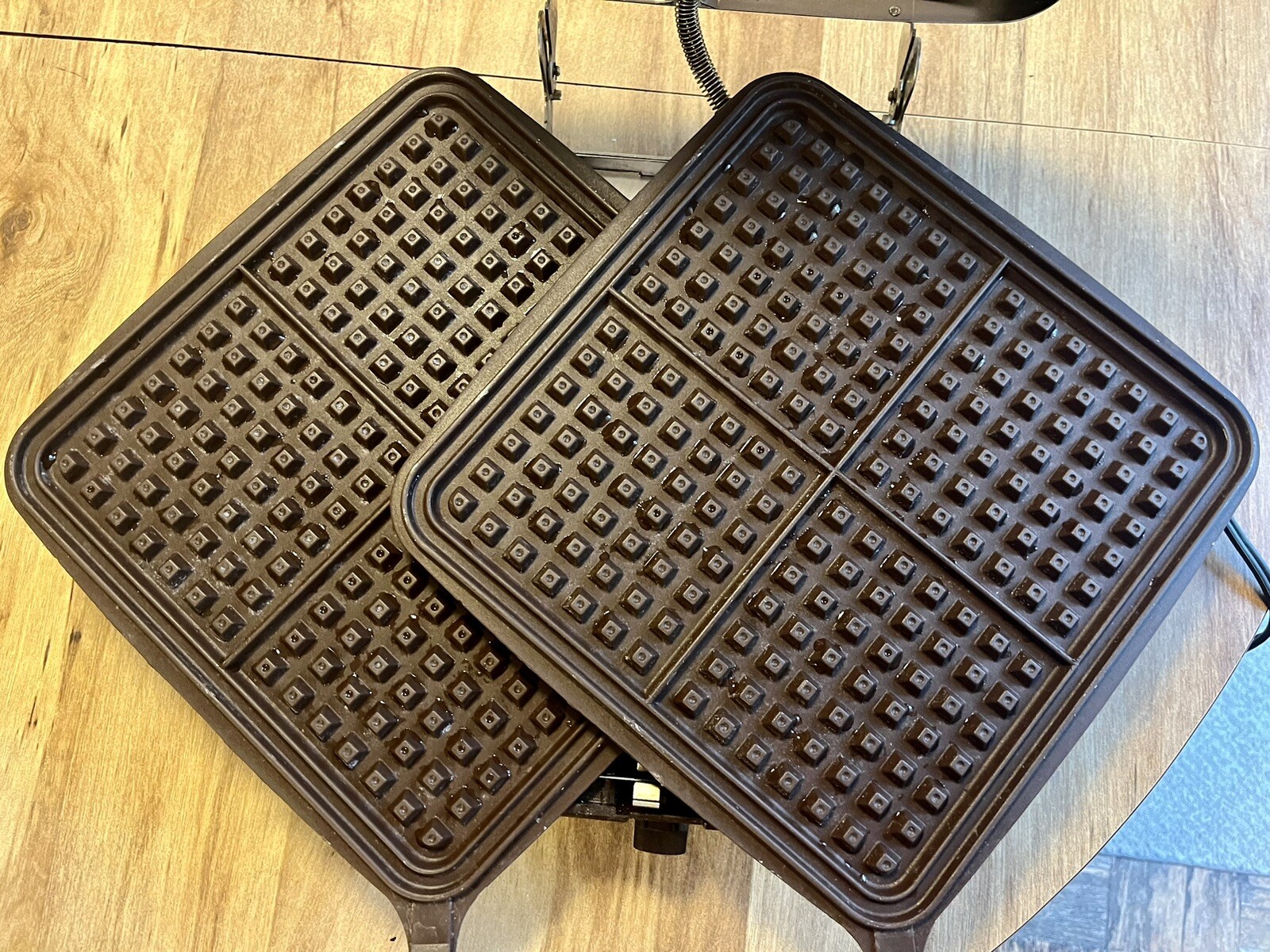 Vntg Toastmaster Waffle Maker Sandwich Grill Removable Reverse Grids ...