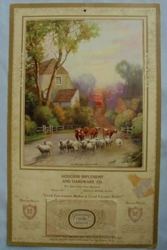 R. Atkinson Fox, Arthur De Forest, Sheep, Cows, Cottage, Sunset ...