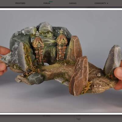 Barrow - 28mm DND/Wargame/RPG Terrain | eBay UK