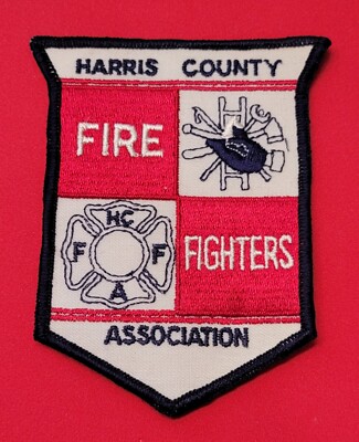 US Texas Fire Patch Harris County Texas Fire Department Rescue | eBay