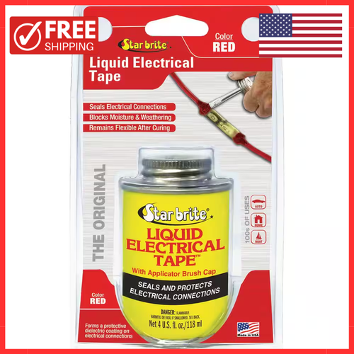 4 oz Red Rubber Liquid Electrical Tape Sealant NEW 7445012062029| eBay